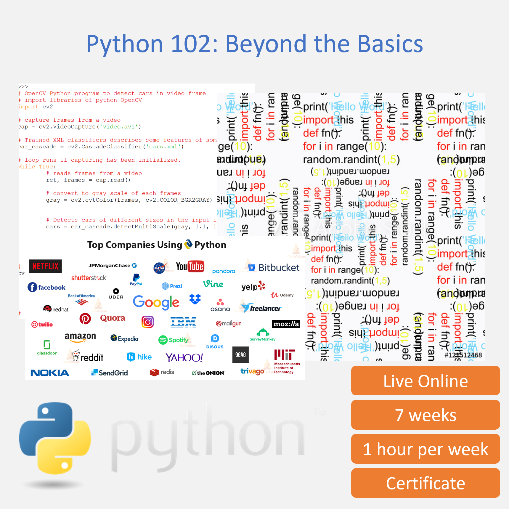 Python 102: Exploring Python – Live Kaizen Coding and Robotics